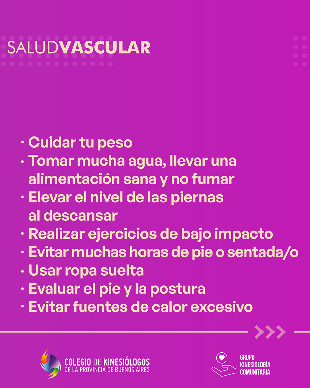 Cómo chequear la Salud Vascular - COKIBA